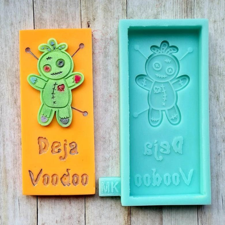 Halloween Voodoo Doll Snap Bar Wax Melt Mould Pagan Wiccan – The Mould King